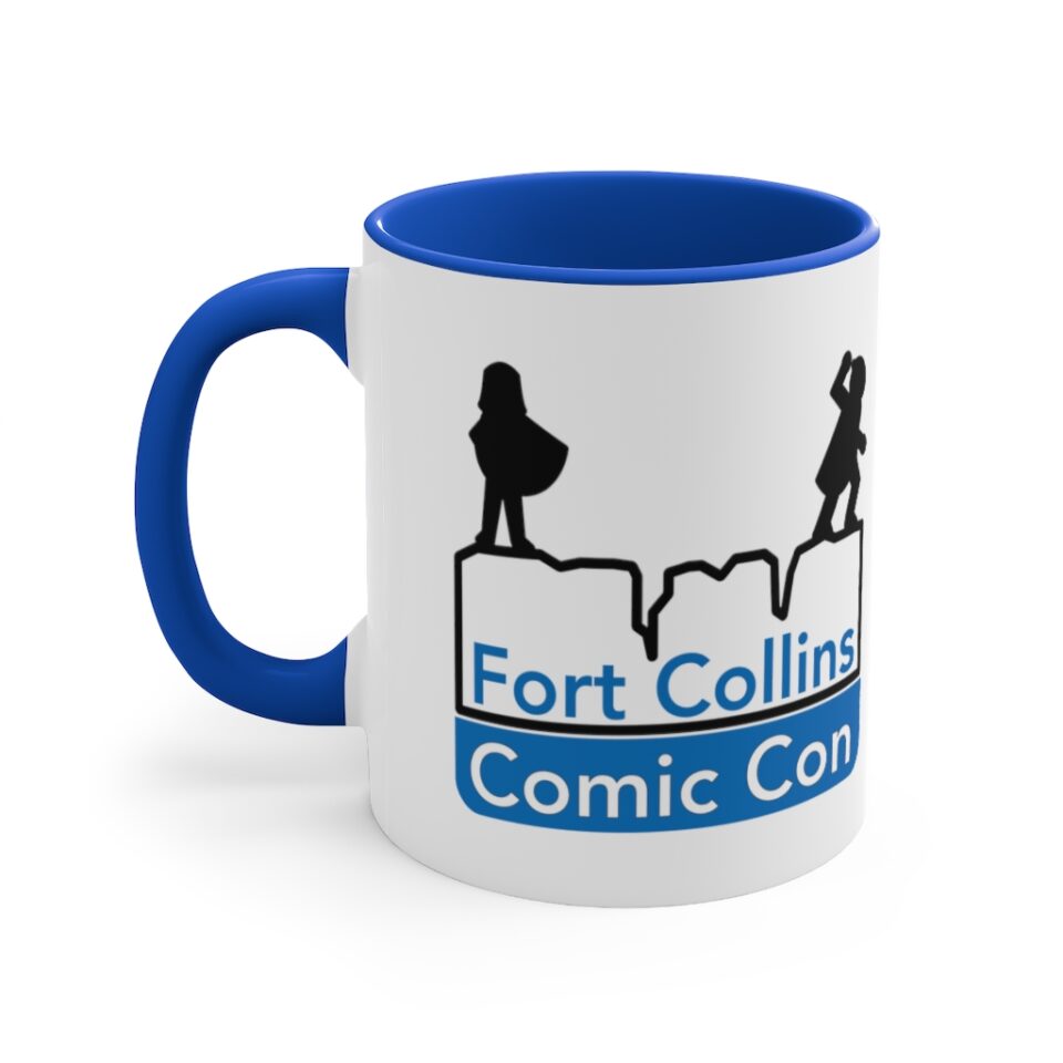 11oz Accent Mug - Fort Collins Comic Con