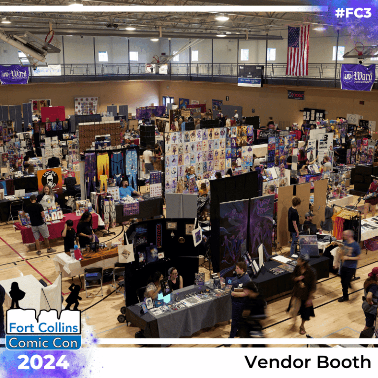 FC3 2024 Vendor Booth - Fort Collins Comic Con