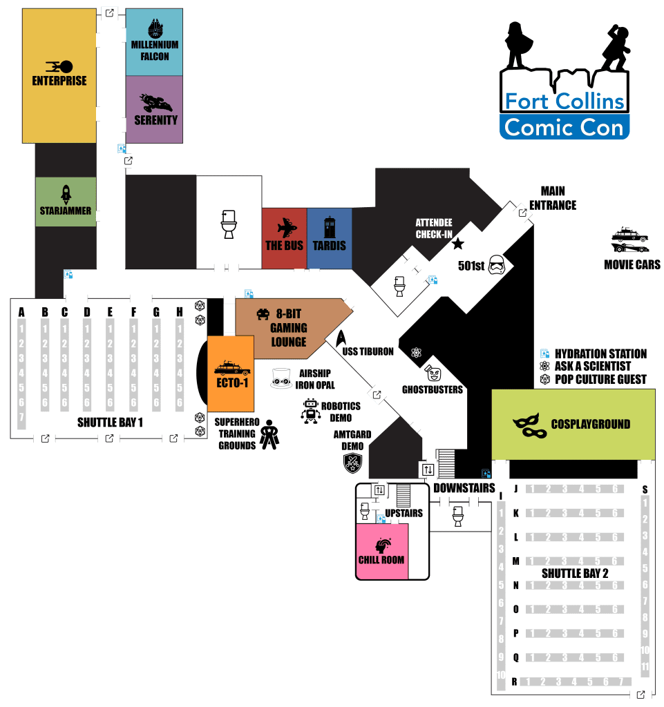 Panel and Event Schedule - Fort Collins Comic Con
